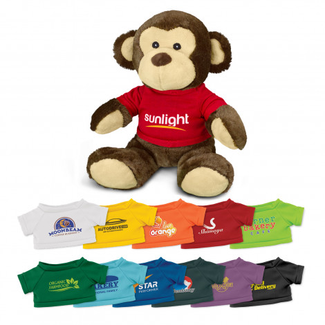 Monkey Plush Toy - Real Feel Business Merchandising Promotional Products